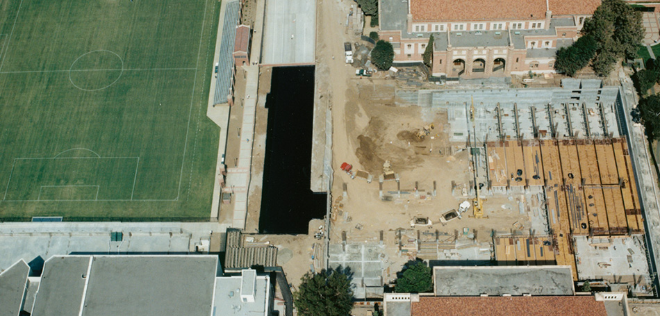 UCLA Parking Structure #4 and Janss Parking Structure - Morley Builders