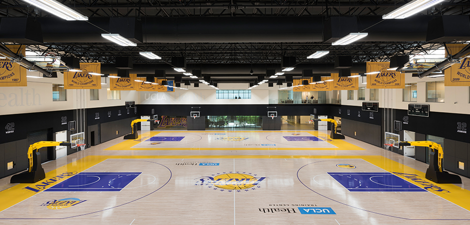 UCLA Health Training Center, Home of the Los Angeles Lakers - Morley ...