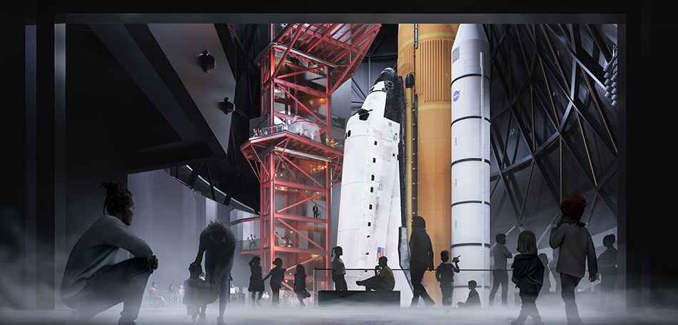 Samuel Oschin Air & Space Center - Morley Builders